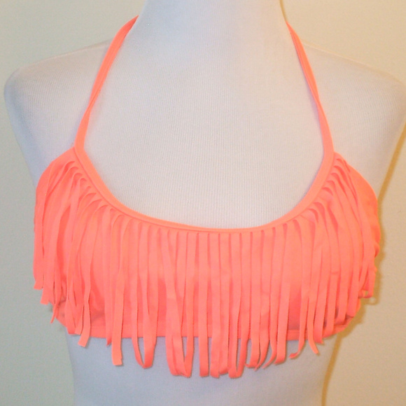 Xhilaration | Swim | New Neon Fringe Top 2 Piece Bikini | Poshmark